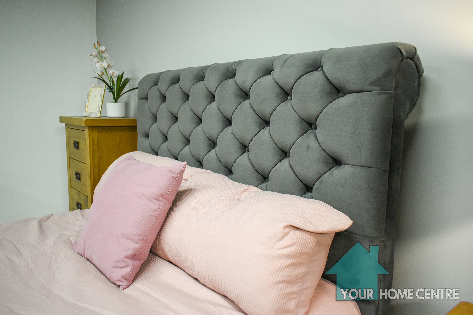 The Charleston Sleigh Bed Frame — Glasgow Bed Centre